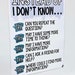 Instead of I Don't Know Anchor Chart hard Good Option 4 - Etsy