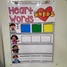 Heart Words Anchor Chart [hard Good] - Etsy