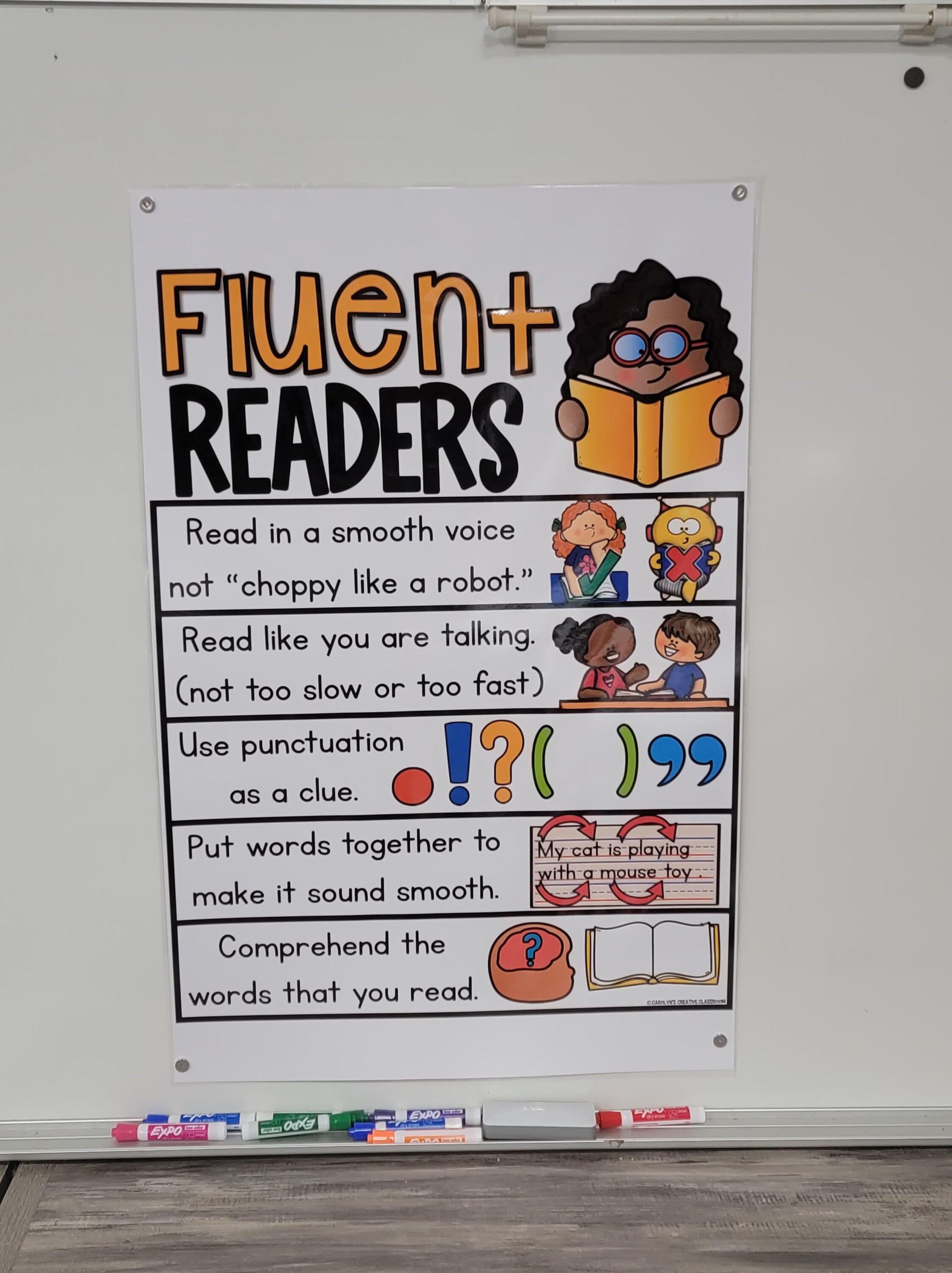 Partner Reading Anchor Chart