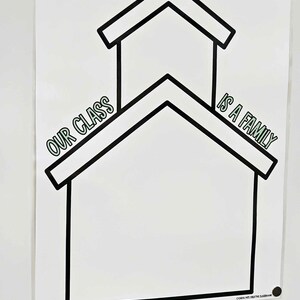 Our Class is a Family Anchor Chart [hard Good] - Option #1 - Etsy