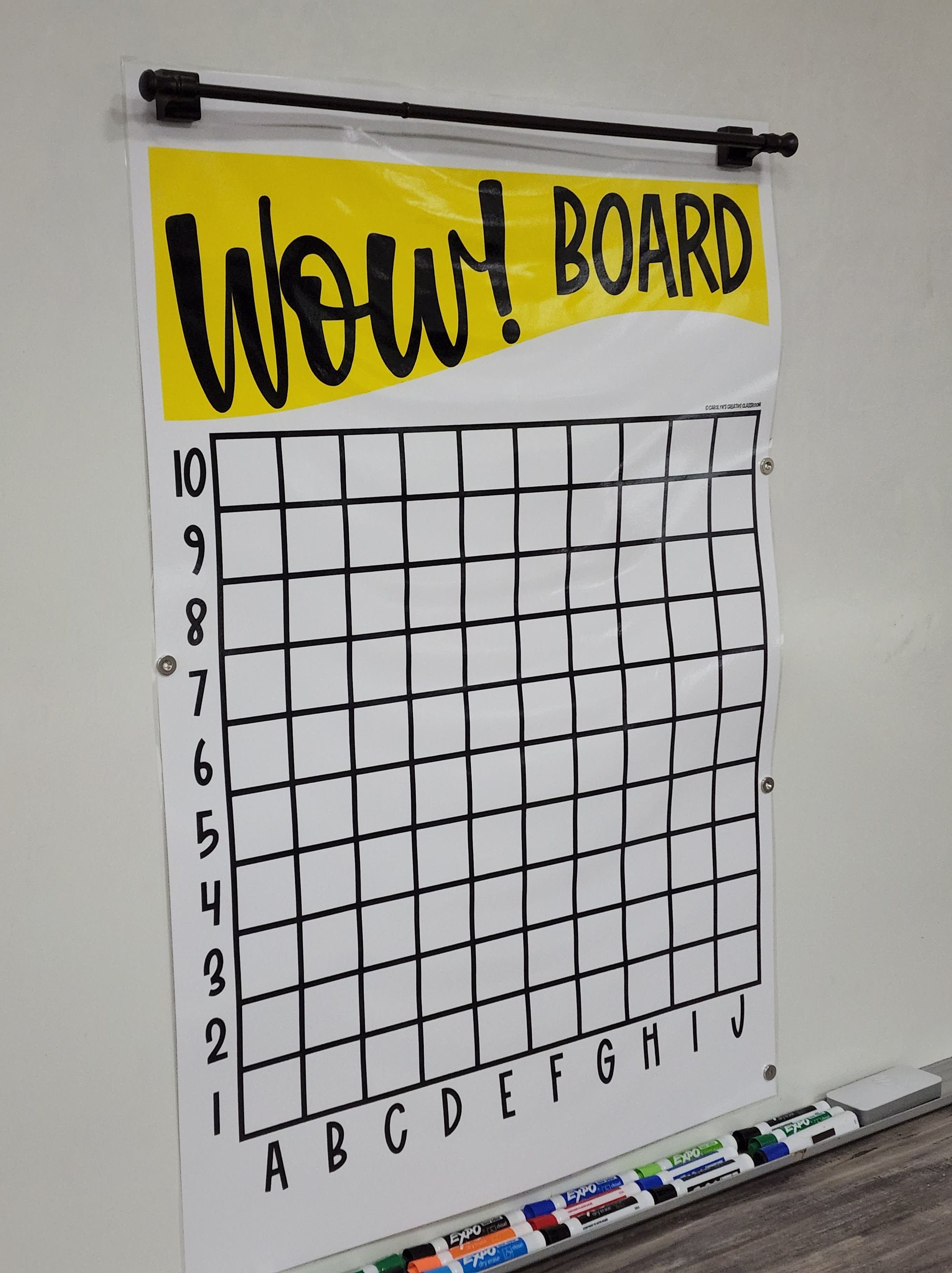 WOW! Board Anchor Chart [hard Good] - Option #6 - Etsy