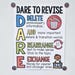 DARE to Revise Anchor Chart [hard Good] - Option #1 - Etsy