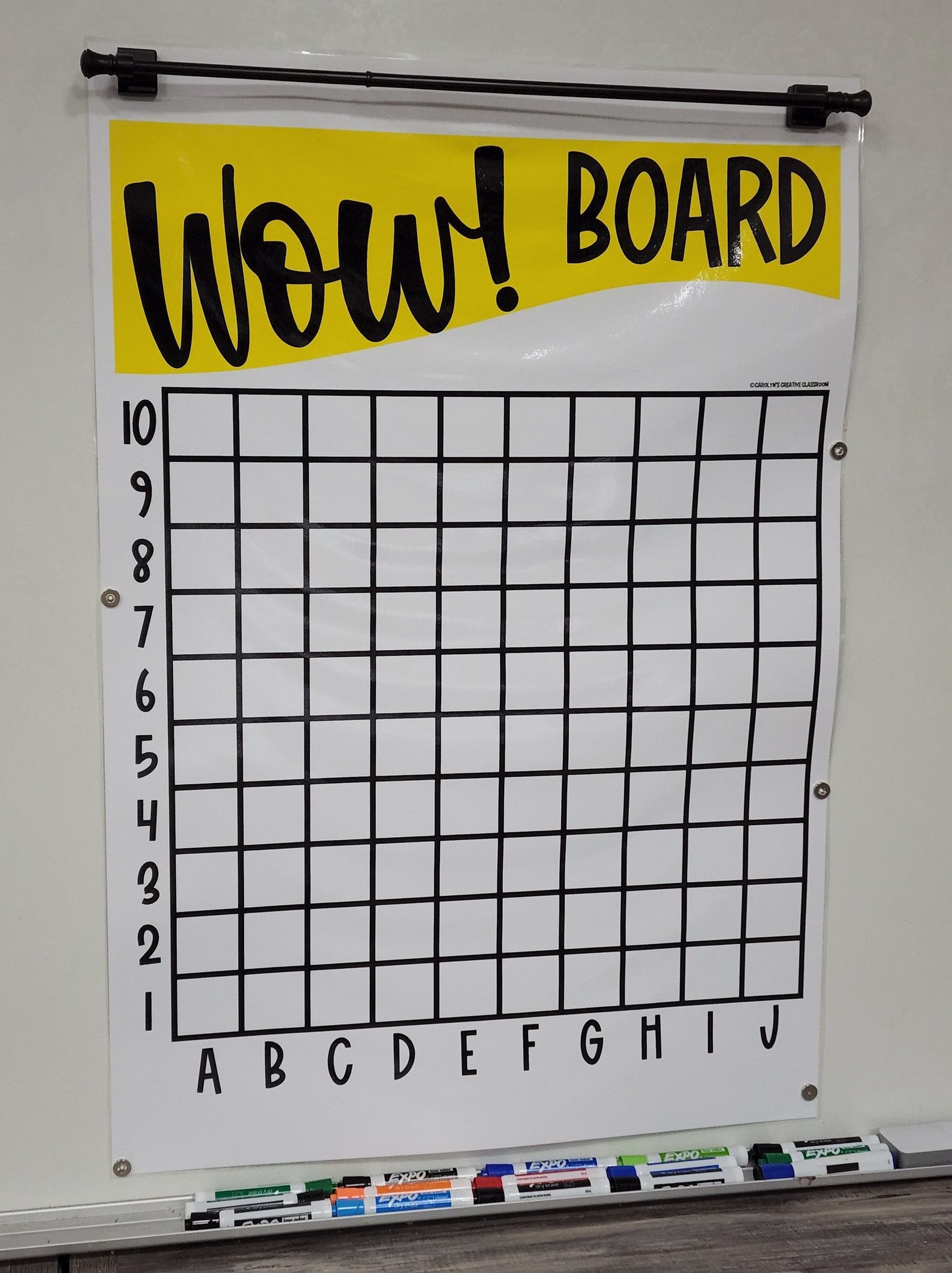 WOW Board Anchor Chart hard Good Option 6 - Etsy