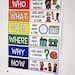 Five W's and 1 H Anchor Chart [hard Good] - Etsy
