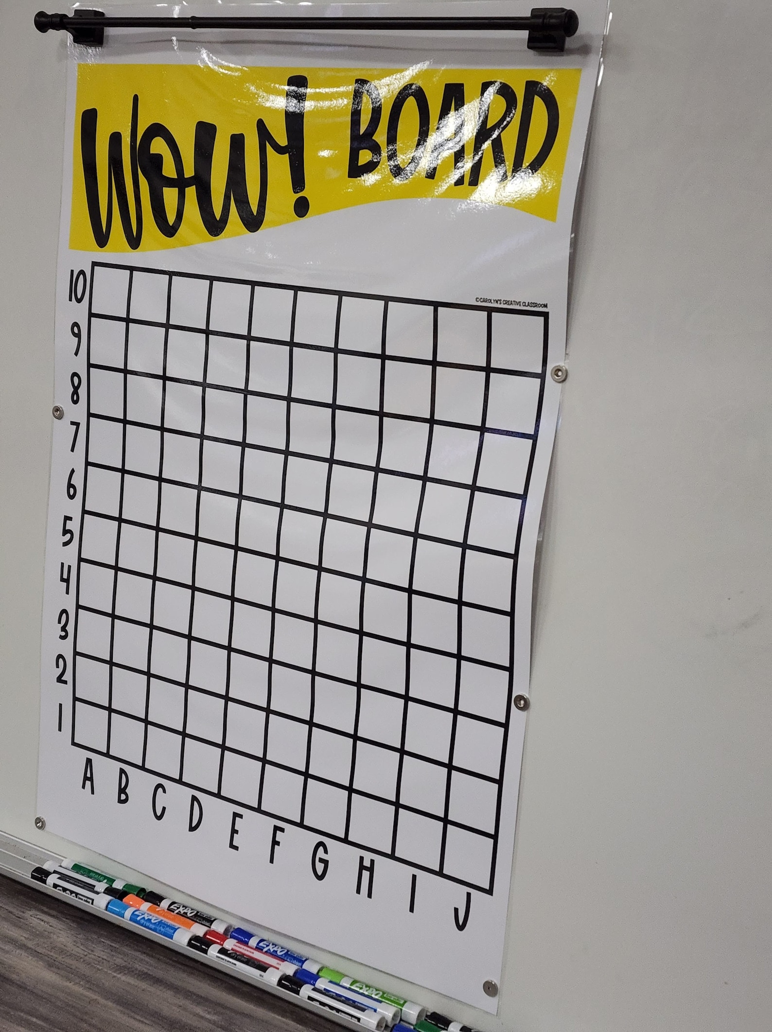 WOW! Board Anchor Chart [hard Good] - Option #6 - Etsy