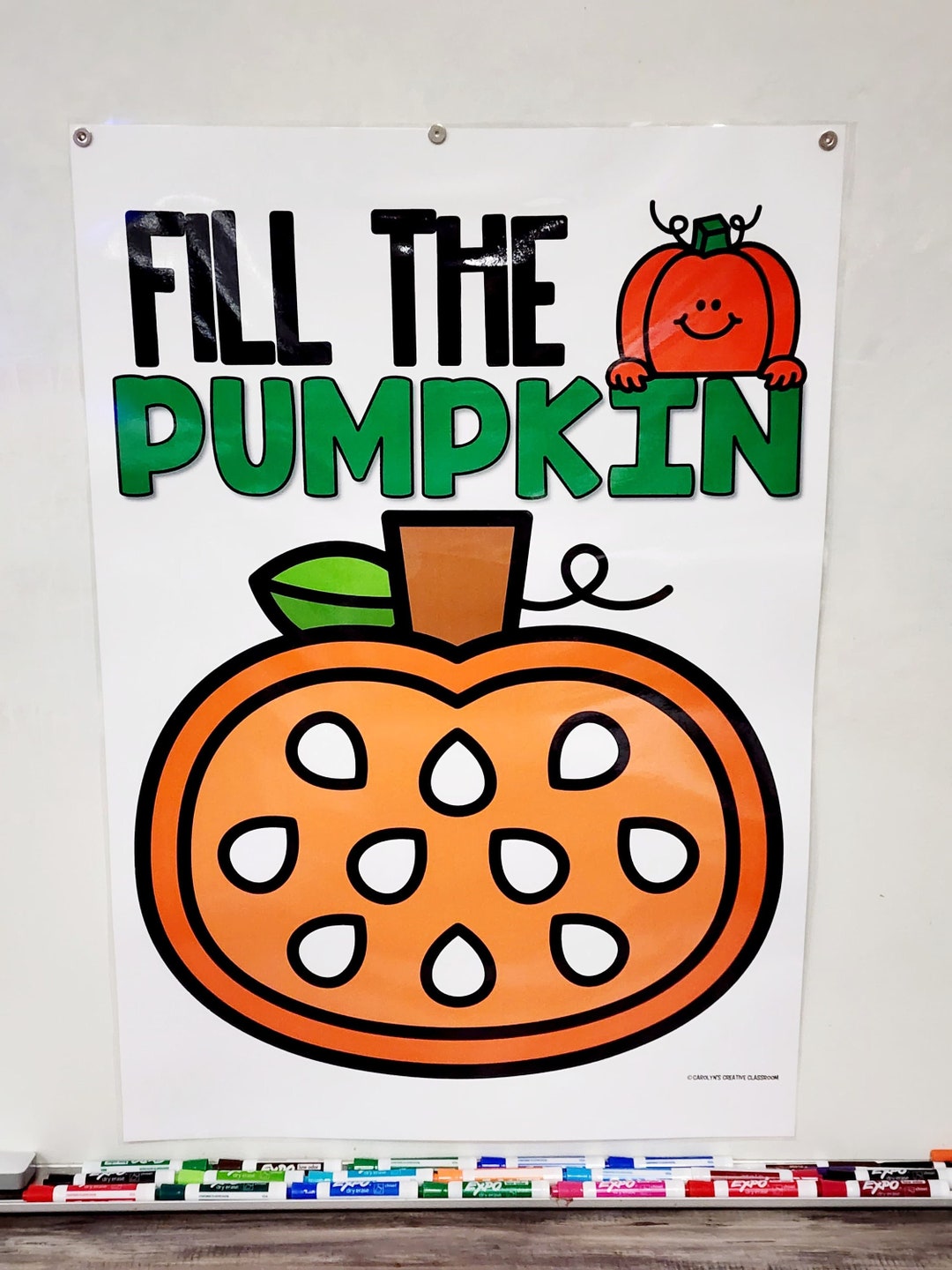 Incentive Anchor Chart [hard Good] - Fill the Pumpkin - Etsy