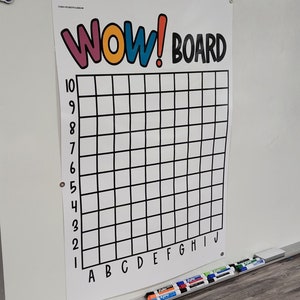 WOW! Board Anchor Chart [hard Good] - Option #5 - Etsy