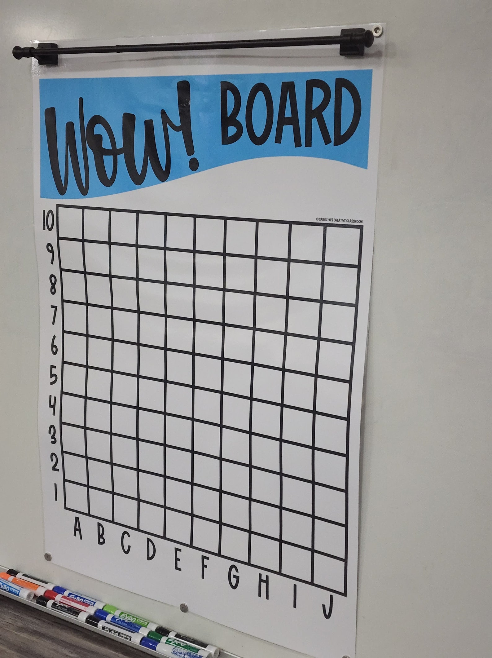 WOW! Board Anchor Chart [hard Good] - Option #1 - Etsy