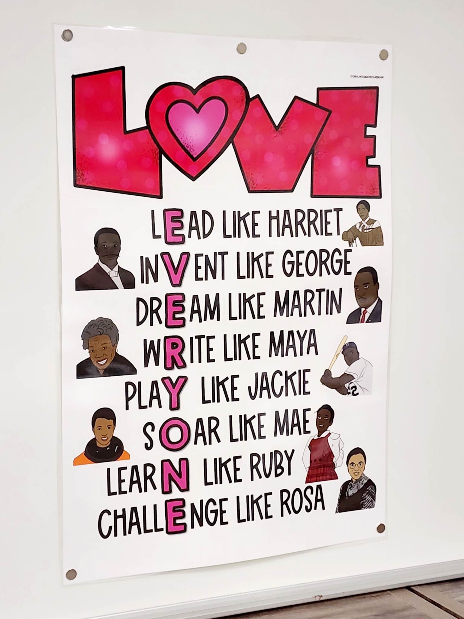 Love Everyone Anchor Chart [hard Good] - Option 1 - Etsy