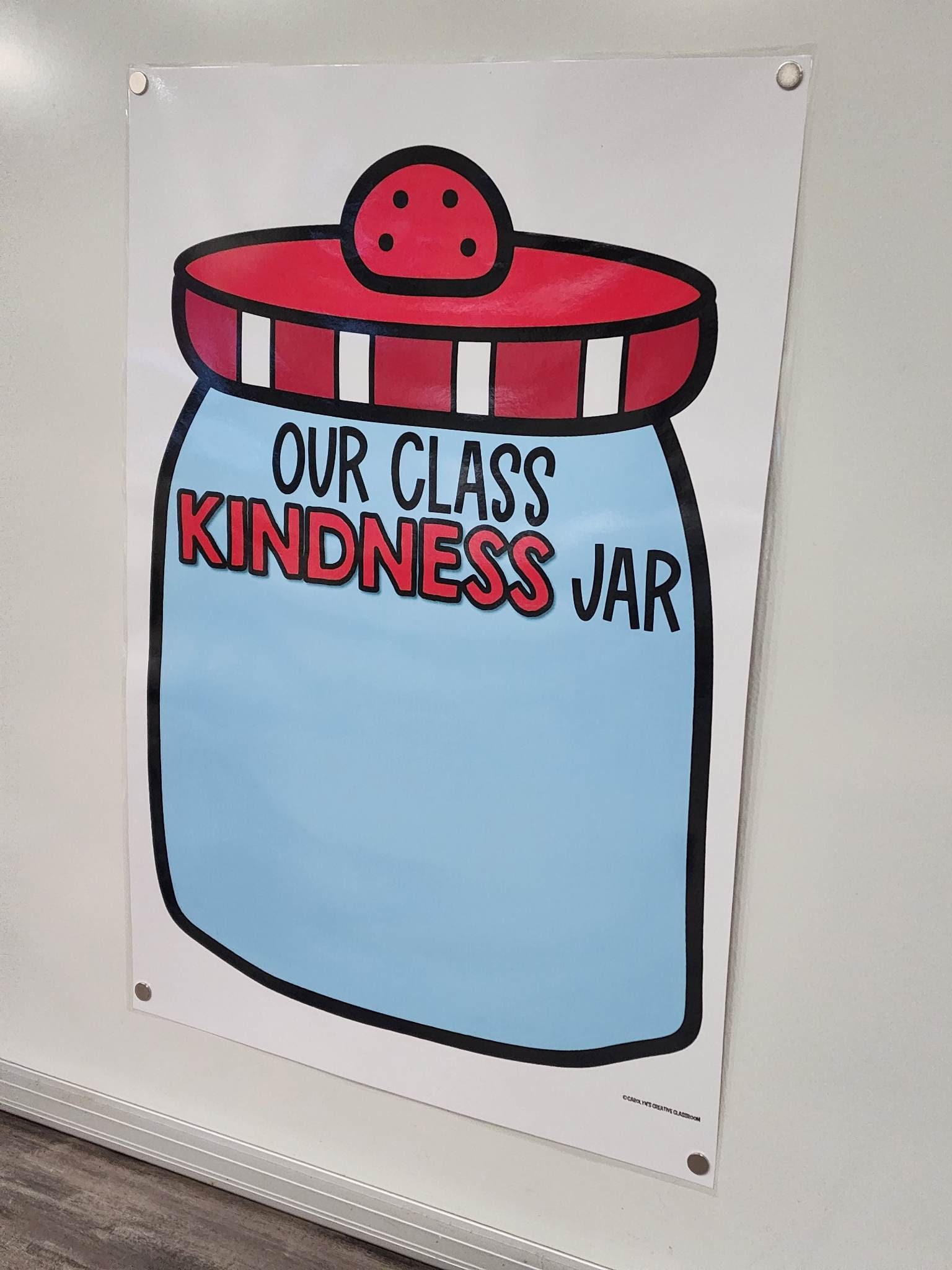 Kindness Jar Anchor Chart hard Good Option 5 - Etsy
