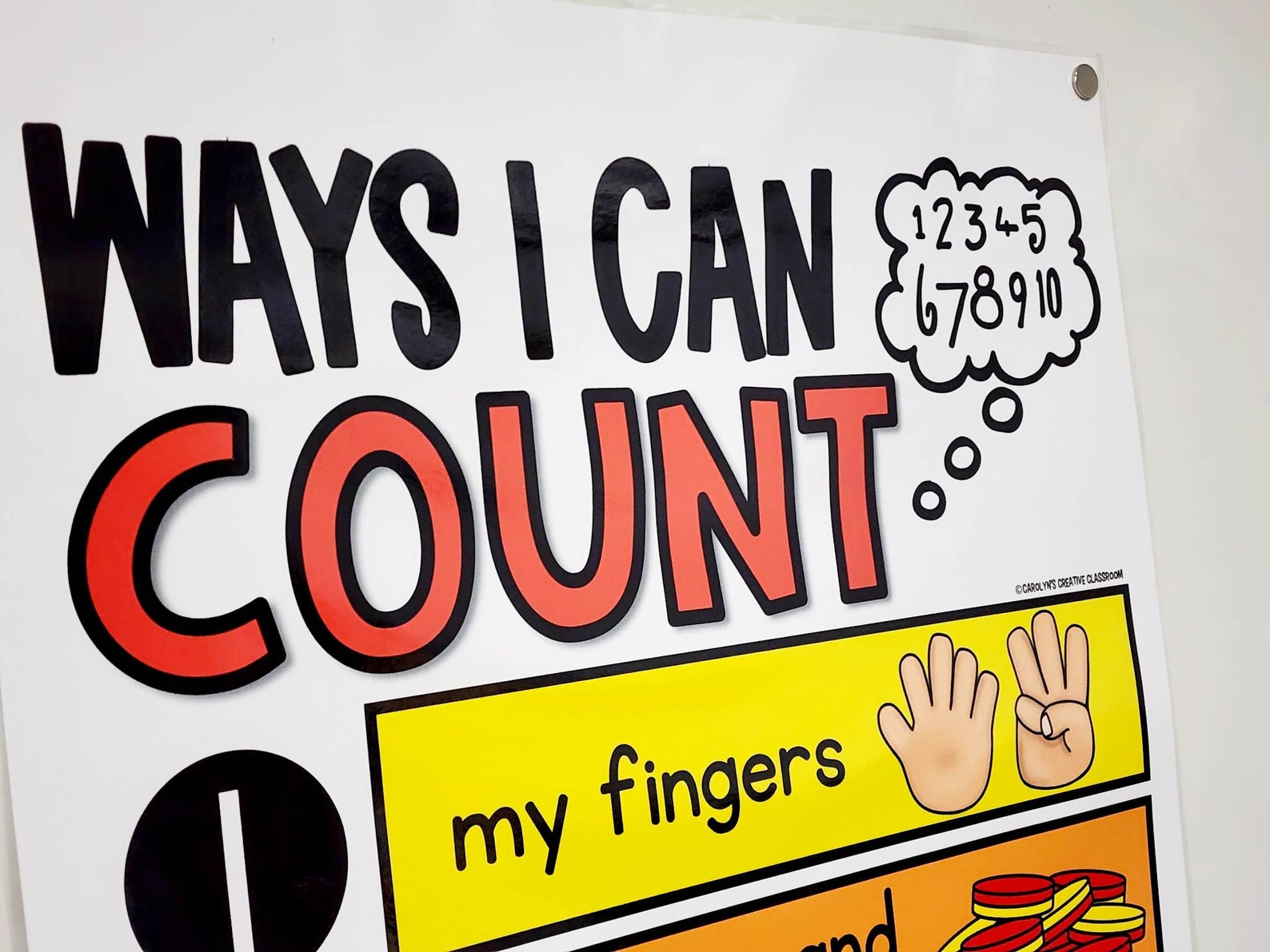 Ways I Can Count Anchor Chart [hard Good] - Option 1 - Etsy