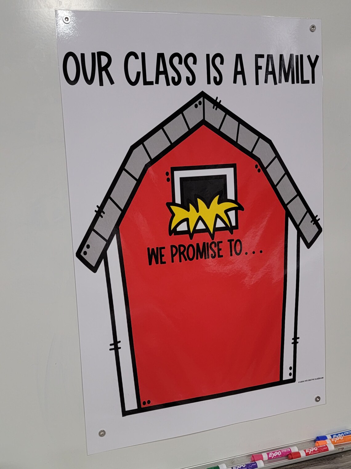 Class Rules and Expectations: We Are a Family Anchor Chart - Etsy