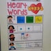 Heart Words Anchor Chart [hard Good] - Etsy
