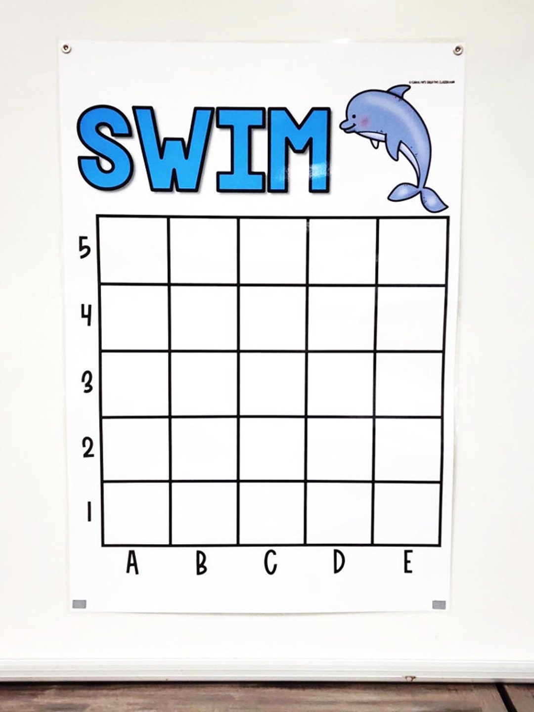 SWIM Anchor Chart [hard Good] - Option 1 - Etsy