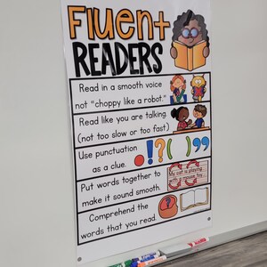 Fluent Readers Anchor Chart [hard Good] - Etsy