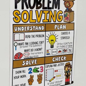 Problem Solving UPS Check Anchor Chart [hard Good] - Option #1 - Etsy