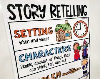Story Elements Anchor Chart - Etsy