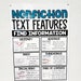 Nonfiction Text Features Anchor Chart [hard Good] - Option 1 - Etsy
