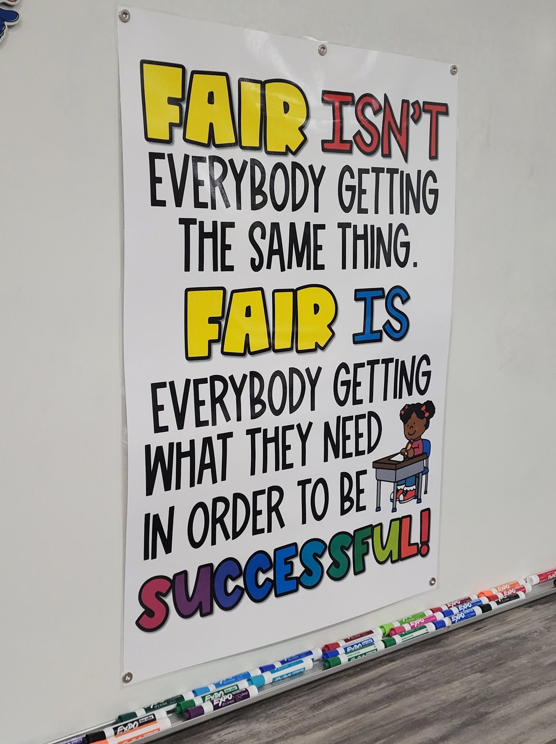 Fair Anchor Chart hard Good Option 1 - Etsy