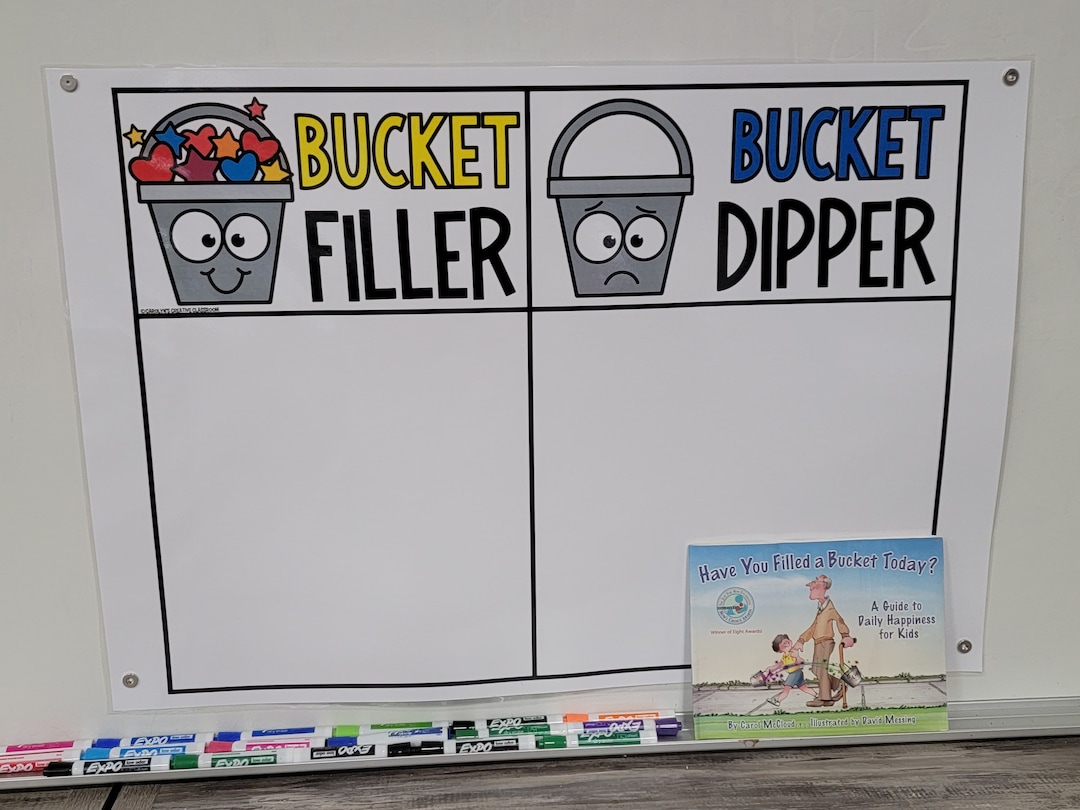 Bucketfilling Anchor Chart [hard Good] - Set# 1 - Etsy