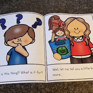 Yuck Bucket Social Story Book - Etsy