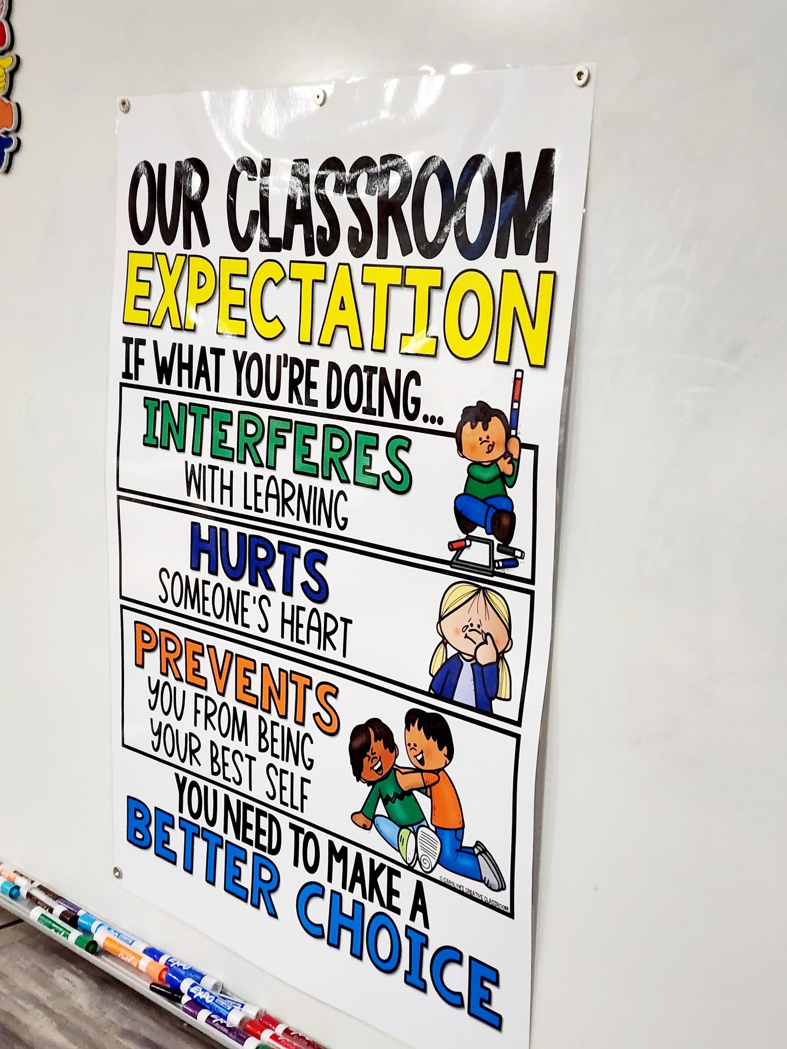 Our Class Expectation Anchor Chart hard Good Version 1 - Etsy