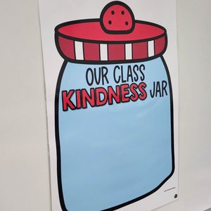 Kindness Jar Anchor Chart [hard Good] - Option 5 - Etsy