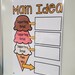 Main Idea Ice Cream Cone Set 2 hard Good - Etsy