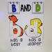 B and D Reversal Anchor Chart hard Good Option 2 - Etsy