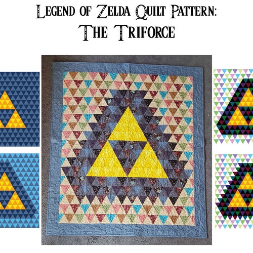 Zelda Throw Quilt Pattern - Etsy