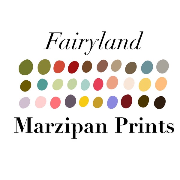 Fairy Color Palette - Etsy