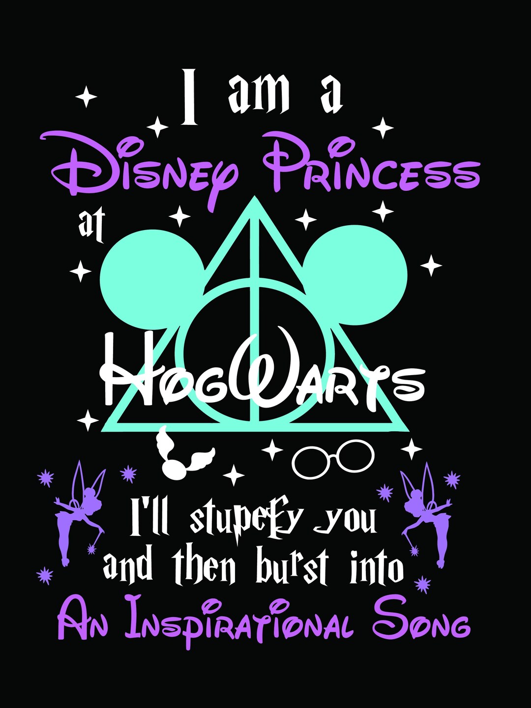 I Am a Disney Inspired Princess MDF Hanging Sign - Etsy
