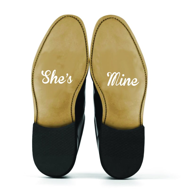 Wedding Shoe Sticker - Etsy