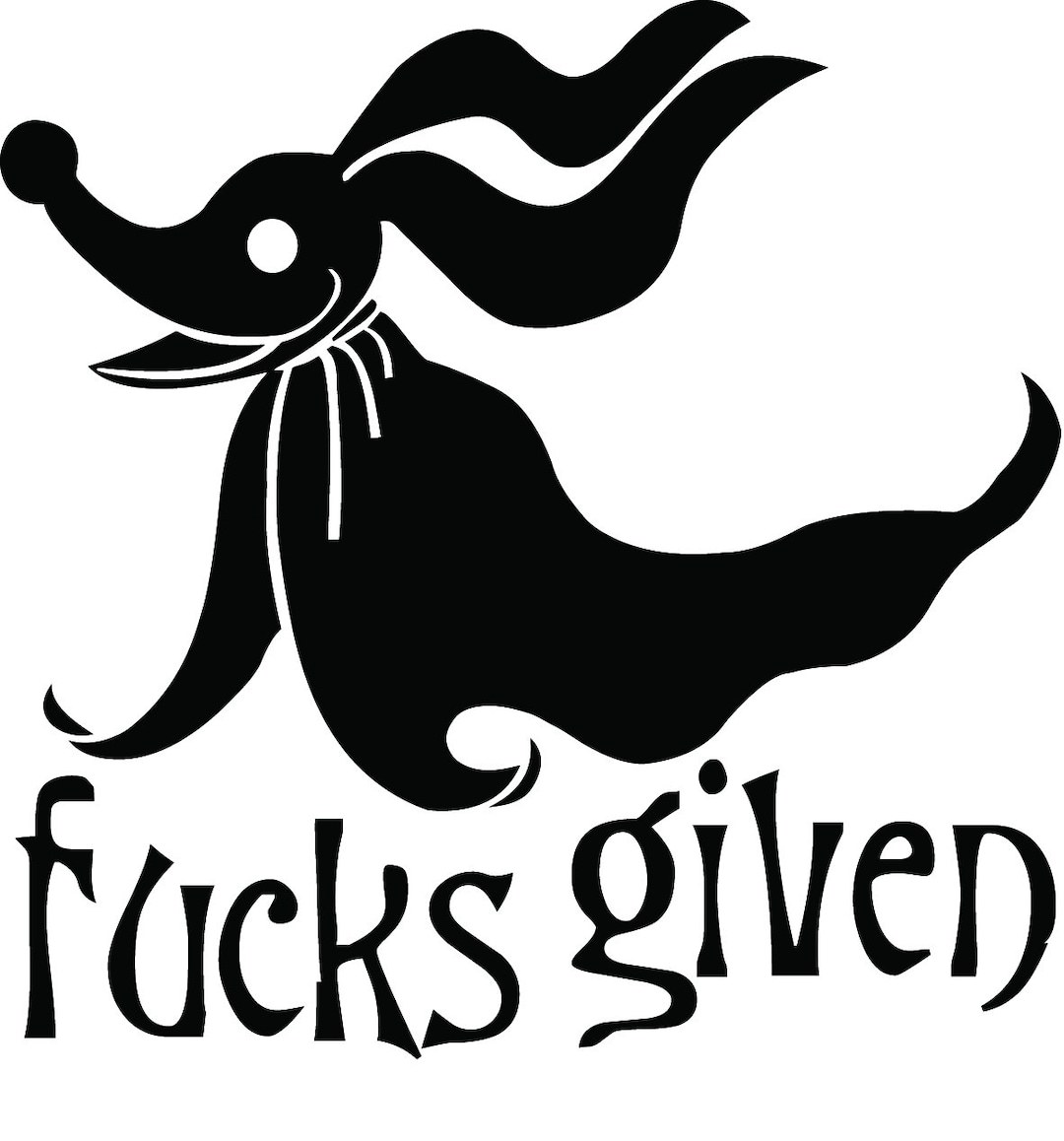 Zero F's Given Vinyl Decal Sticker - Etsy