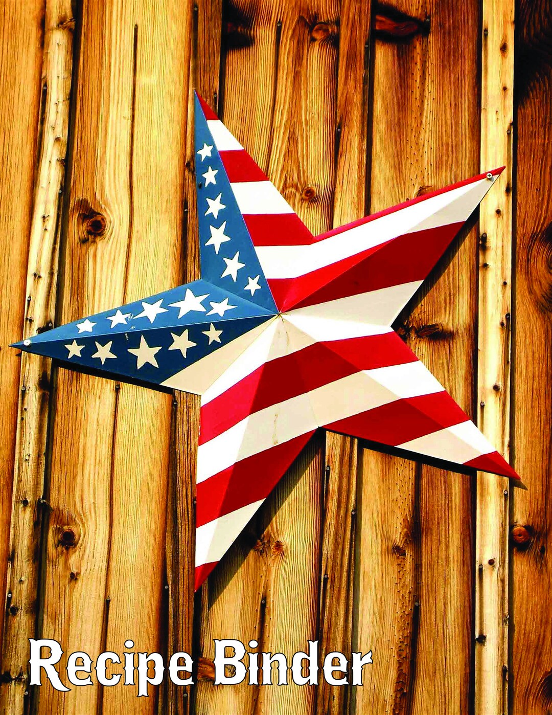 Ultimate Recipe Binder Printable Patriotic Red White & Blue - Etsy