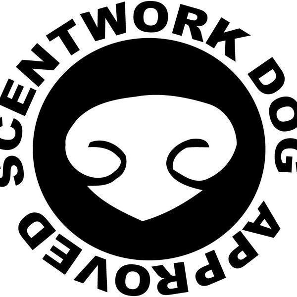 Scentwork Decal - Etsy