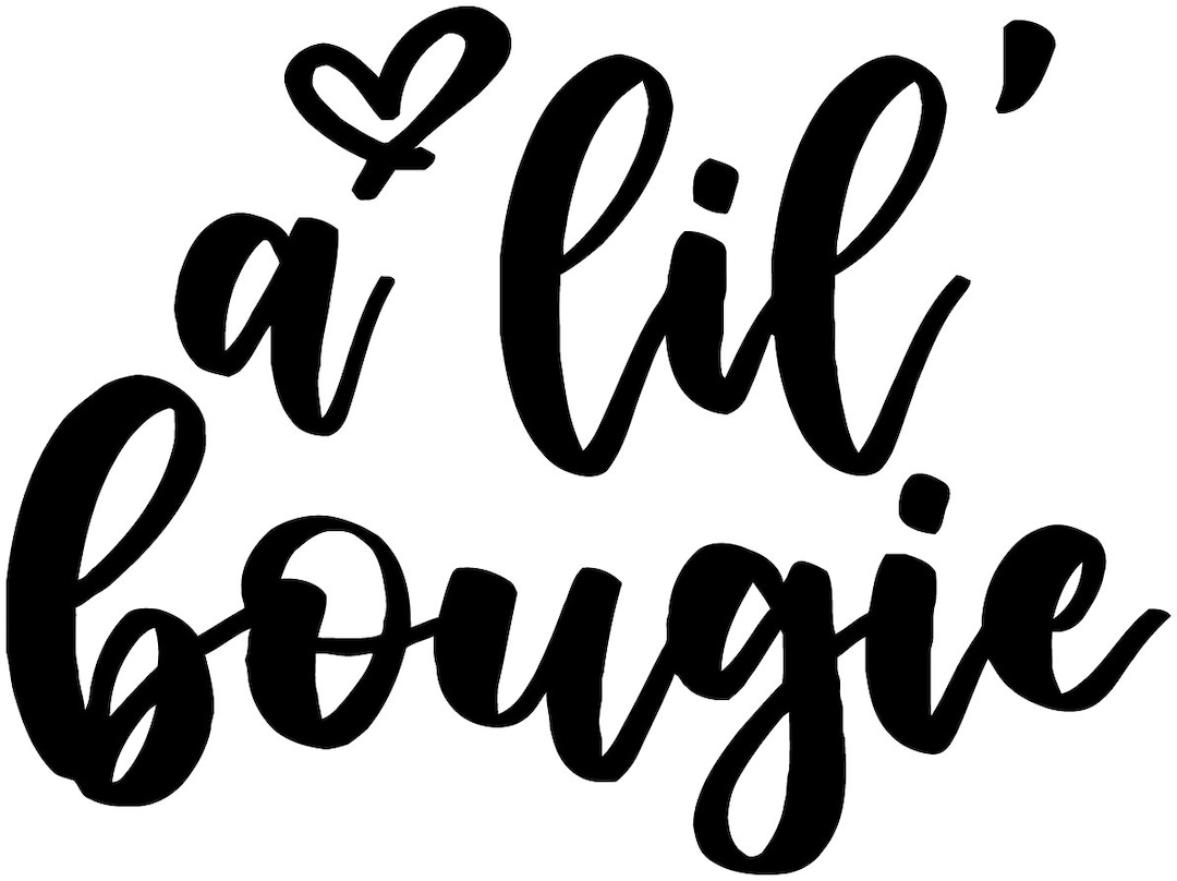 A Little Bougie Decal Sticker - Etsy