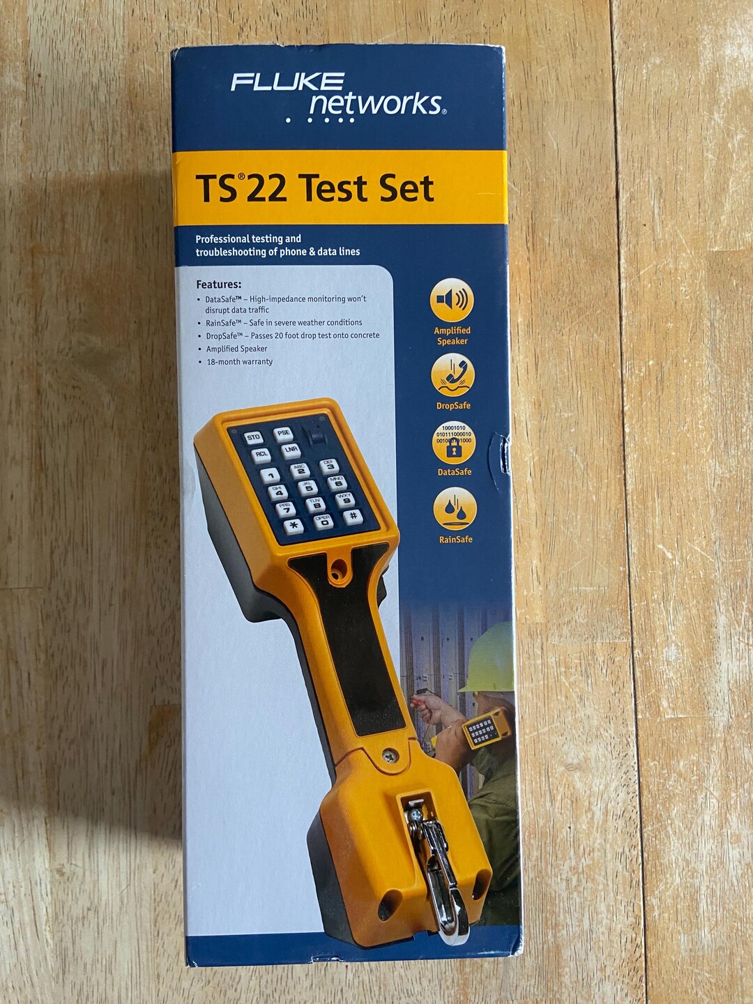 Fluke Networks TS 22 Test Set Professional Testing and Troubleshooting ...