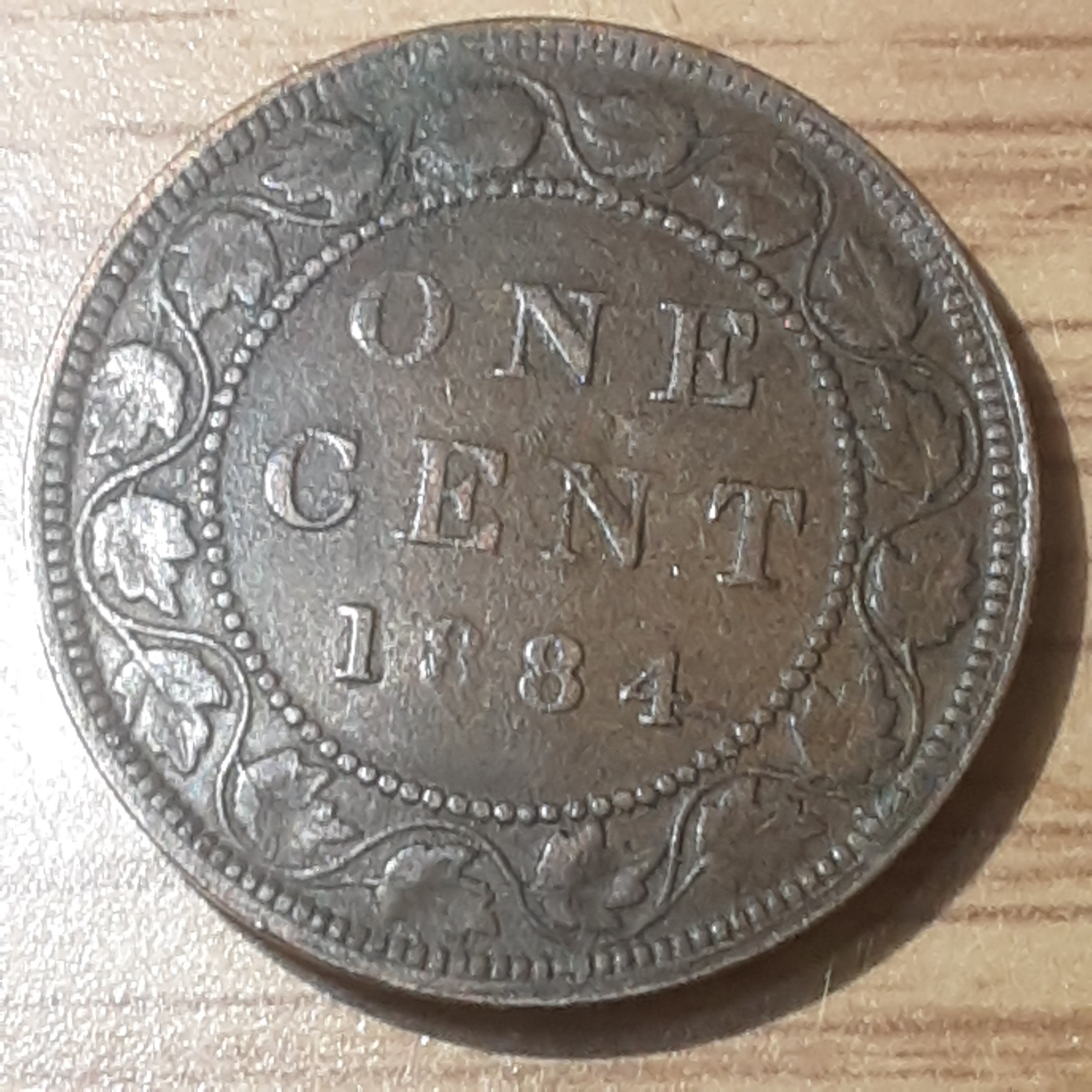 Canada 1884 One Cent 1 Cent Vintage Coin Nice Large Cent - Etsy