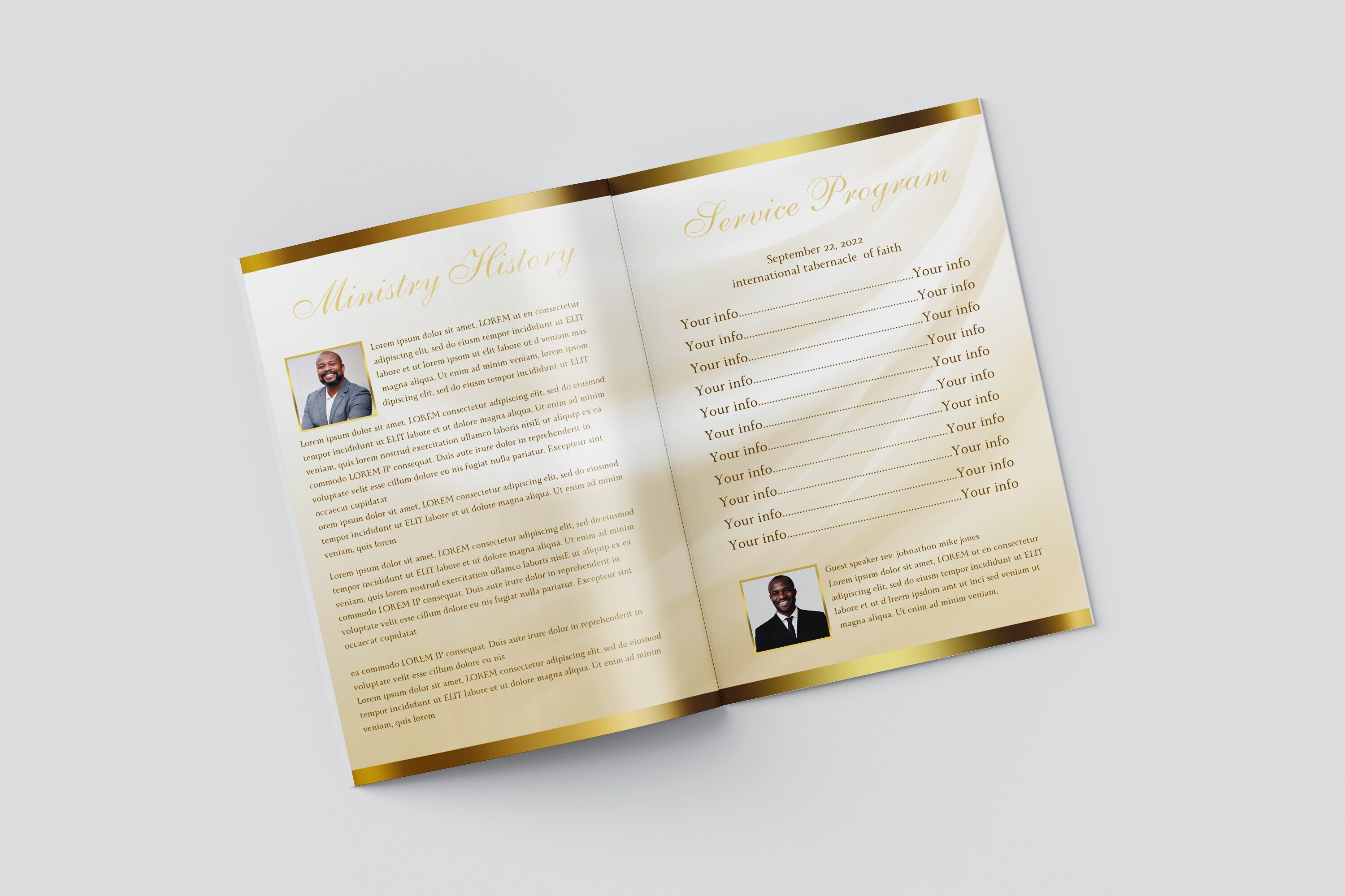 Pastoral Installation Service Brochure, Pastoral Installation Service ...
