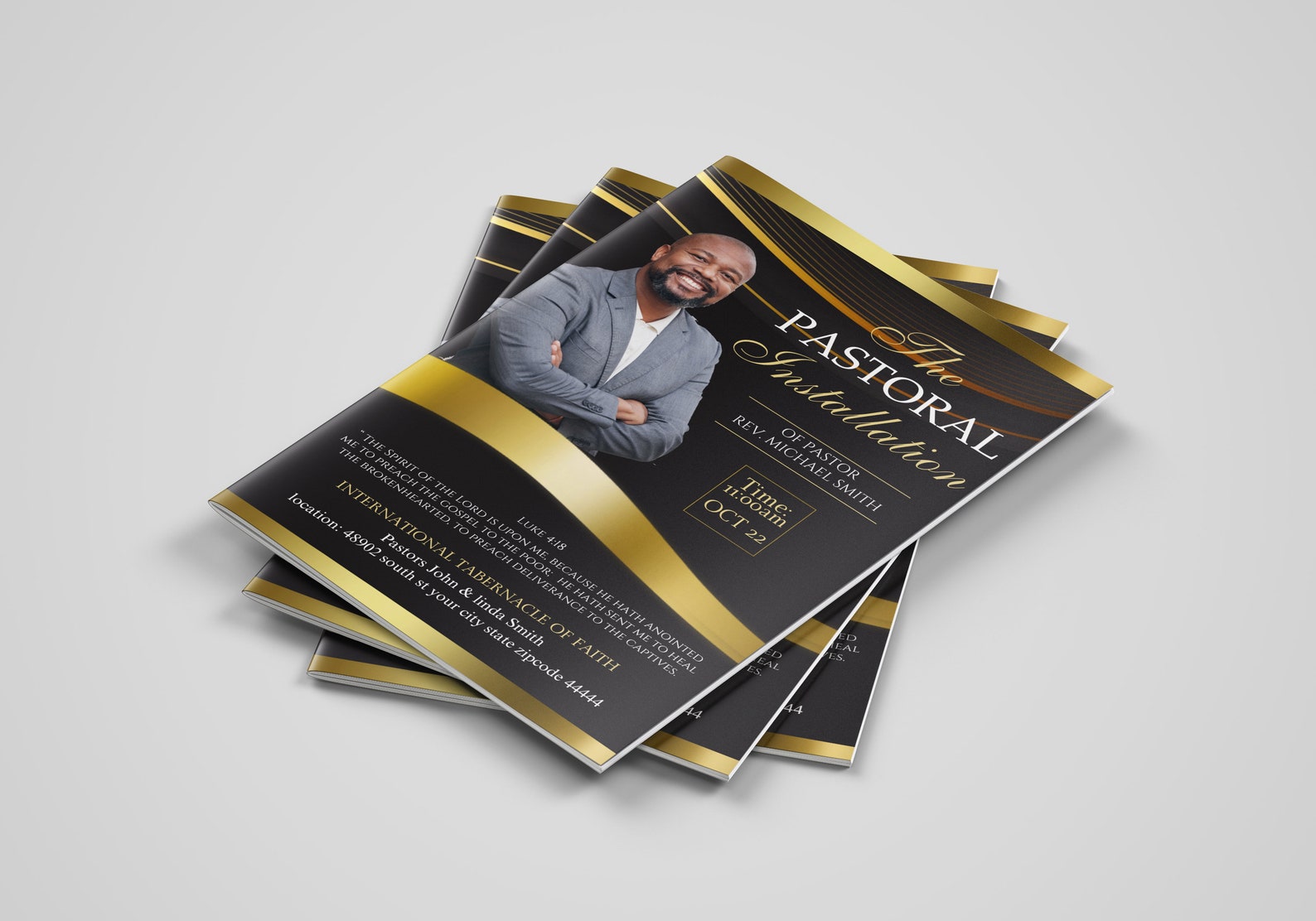 Pastoral Installation Service Brochure, Pastoral Installation Service ...