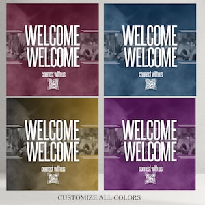 Church Connection Card, Church Welcome Card - Etsy