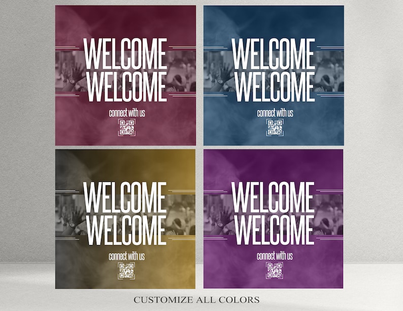 Church Connection Card, Church Welcome Card - Etsy