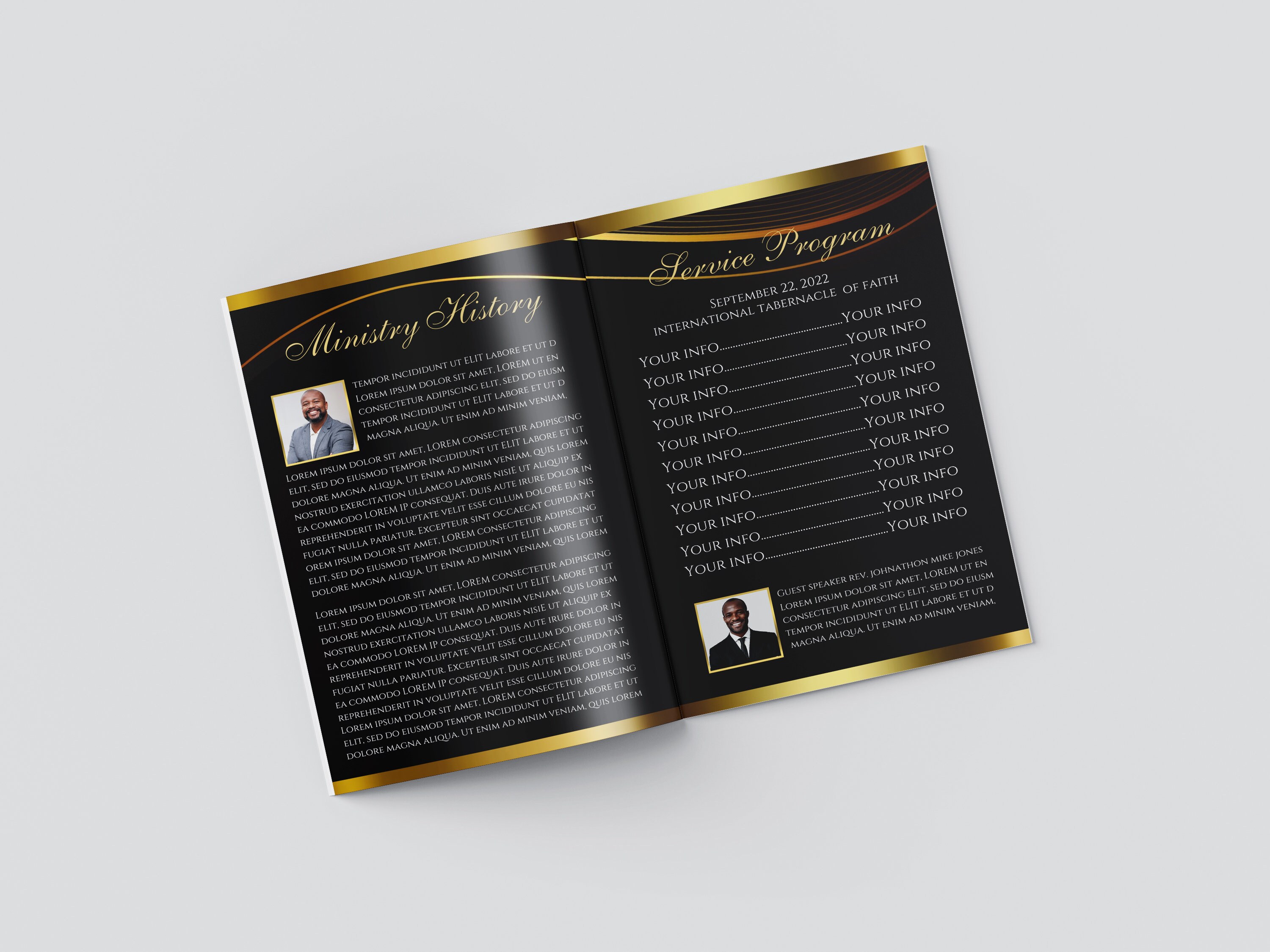 Pastoral Installation Service Brochure, Pastoral Installation Service ...