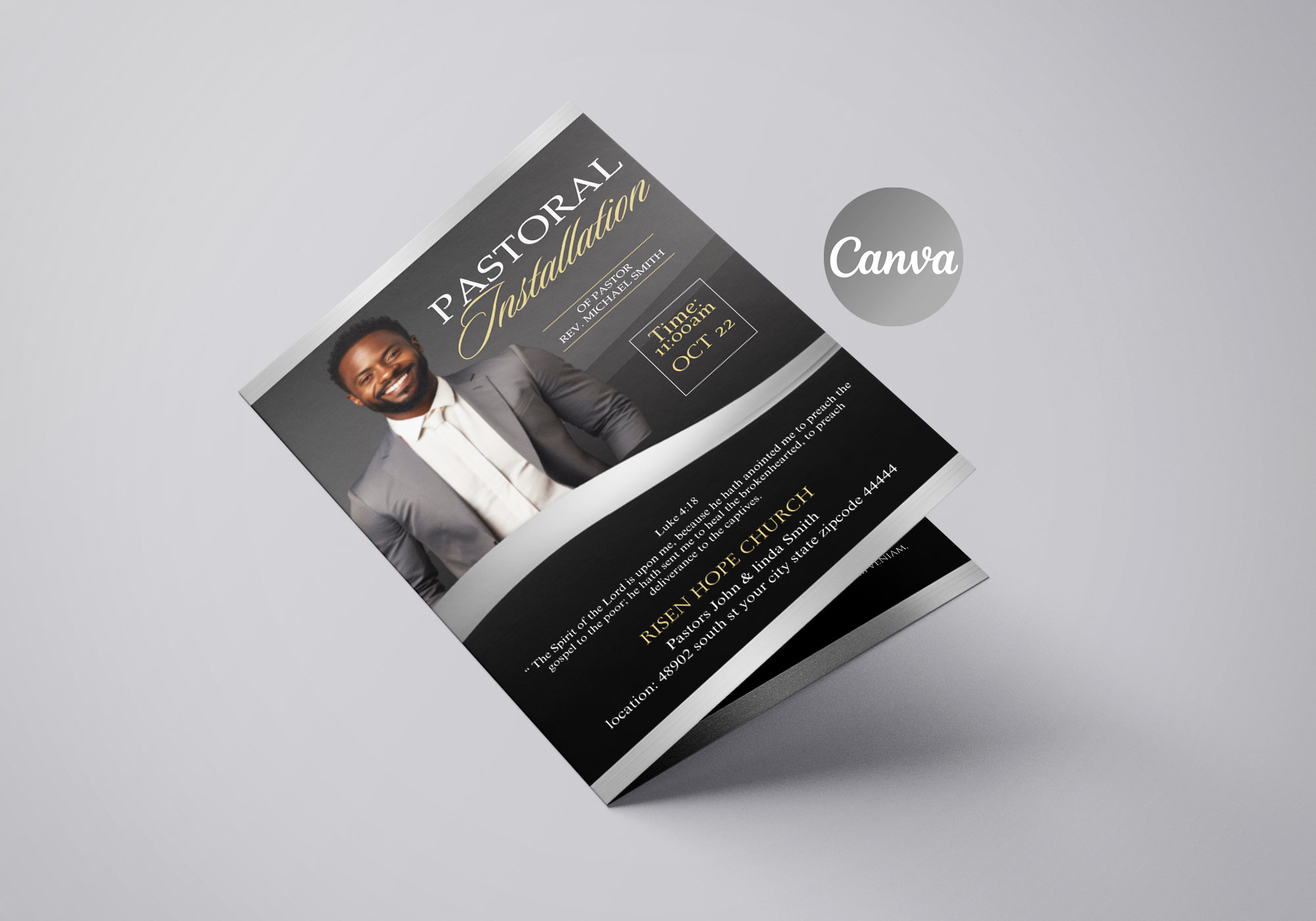 Pastoral Installation Service Brochure, Pastoral Installation Service ...