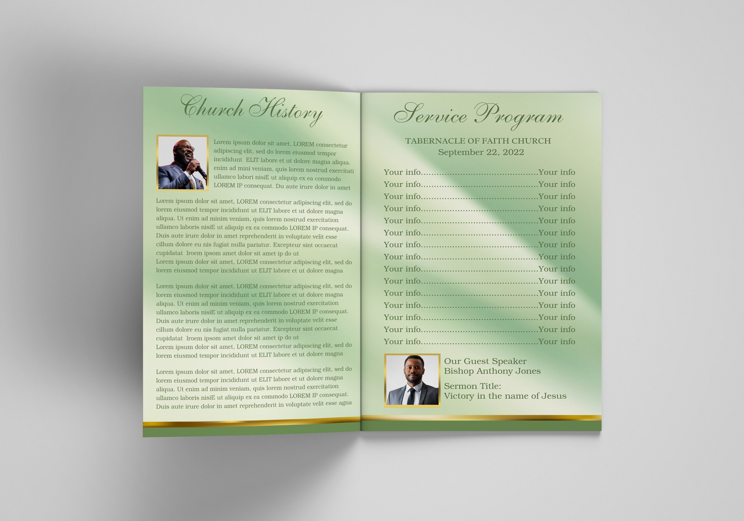 Church Anniversary Program, Pastoral Anniversary Program, Church ...