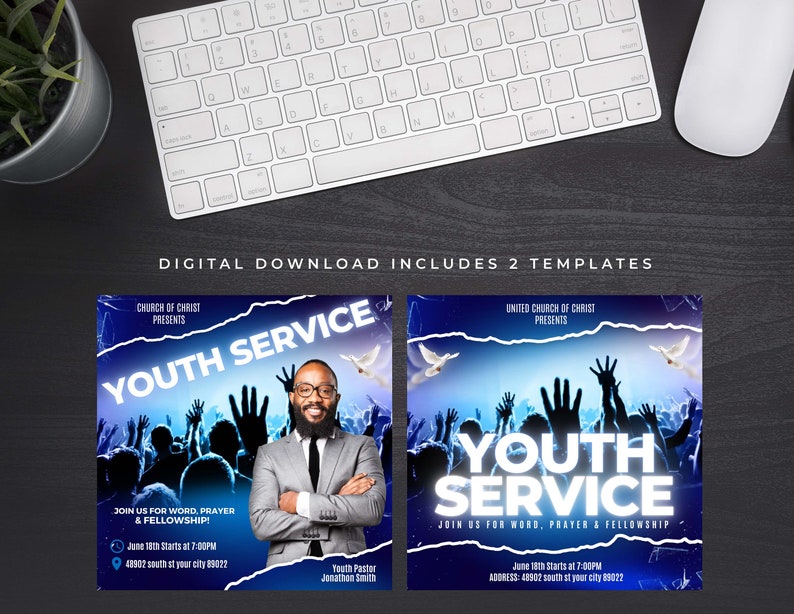 Church Youth Flyer, Church Flyer - Etsy