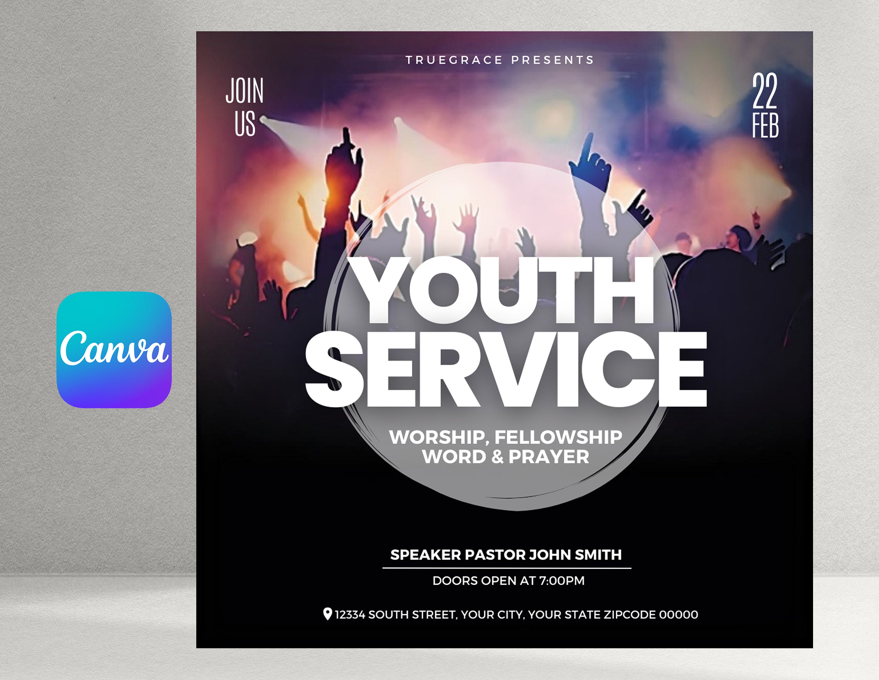 Youth Service Flyer