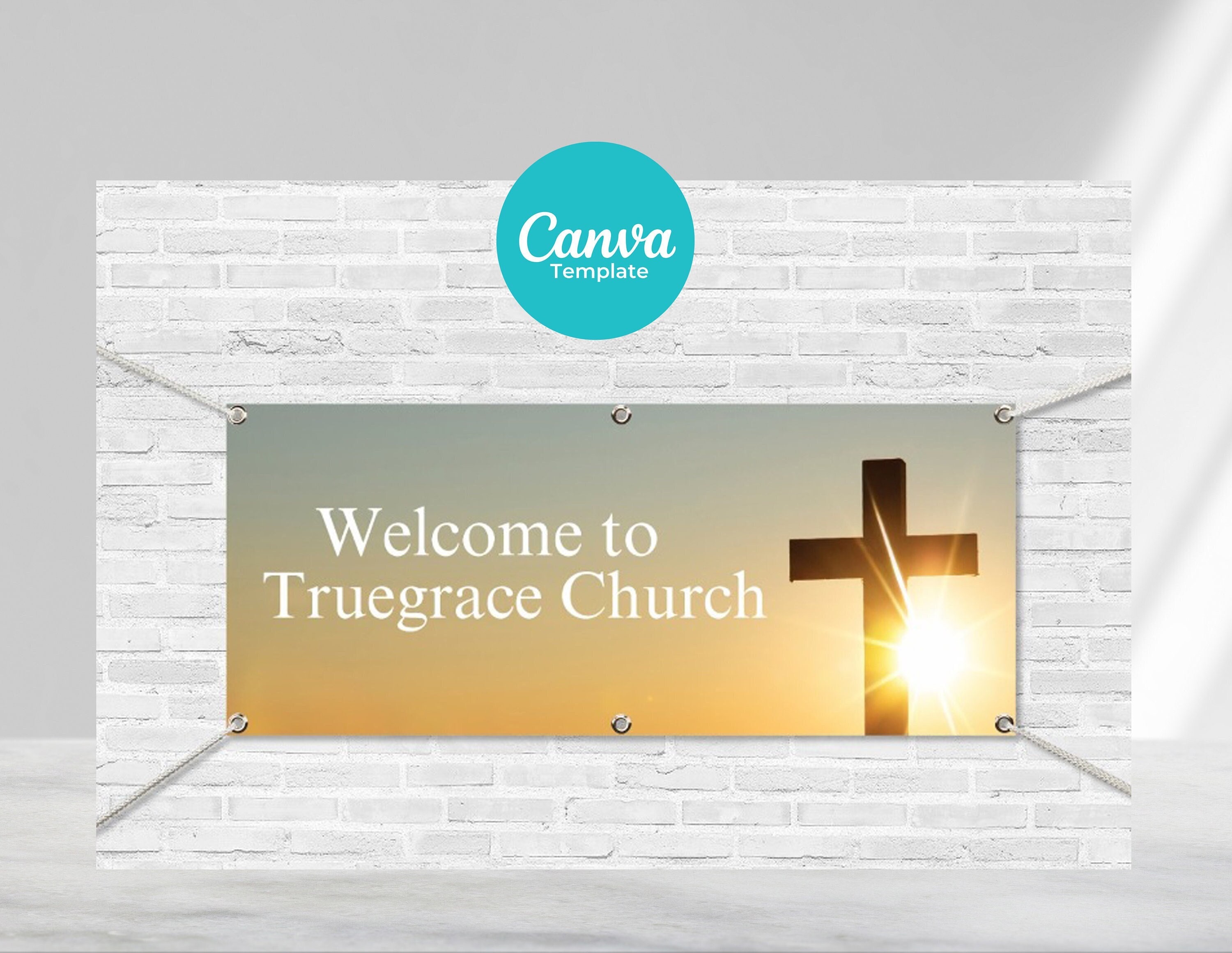 Church Welcome Banner