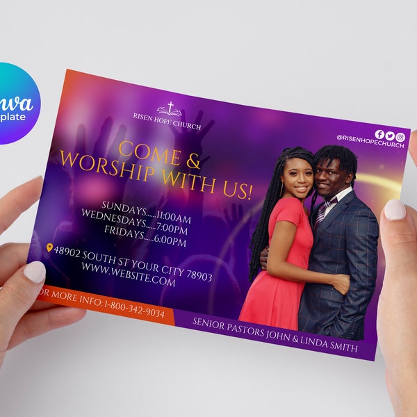 Church Invitation - Etsy